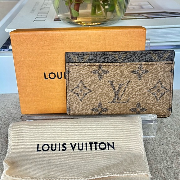 Louis Vuitton | Bags | Nwt Lv Reverse Monogram Card Holder | Poshmark